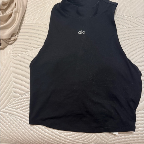ALO Yoga | Tops | Alo Yoga Black Muscle Tee For Women | Poshmark